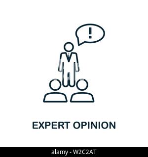 Expert advice icon. Business person presentation. Vector stock illustration Stock Vector Image ...