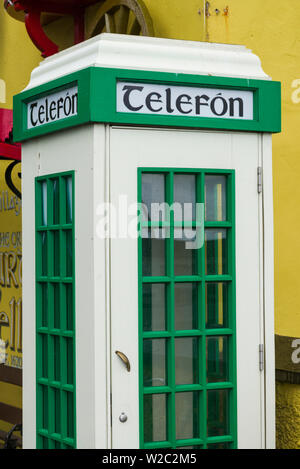 Irish telephone box Stock Photo - Alamy