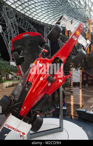 Formula 1 Racing Car, Ferrari World, Yas Island, Abu Dhabi, United Arab ...