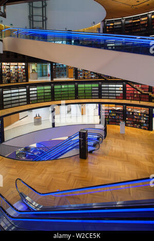 Inside,interior,of,Library of Birmingham,The Library of Birmingham ...