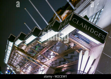England, London, Mayfair, Claridges Hotel, exterior Stock Photo - Alamy