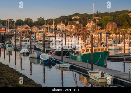 Gloucester Massachusetts Harbor Fishing Boats Stock Photo - Alamy