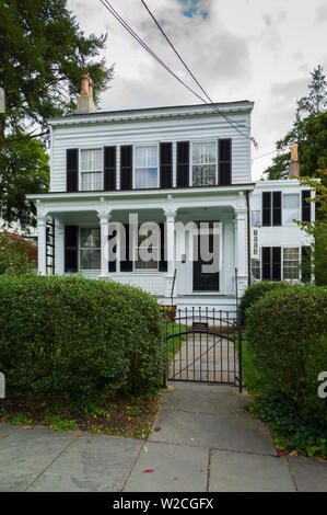 USA, New Jersey, Princeton, former residence of Albert Einstein while ...