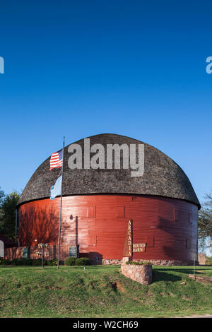 The Round Barn Arcadia Oklahoma USA Stock Photo - Alamy