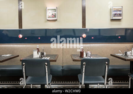 Diner in Midtown Manhattan, New York City, New York, USA Stock Photo ...