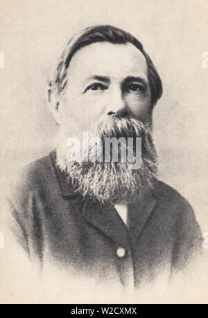 Friedrich Engels - portrait of the German philosopher. 28 November ...