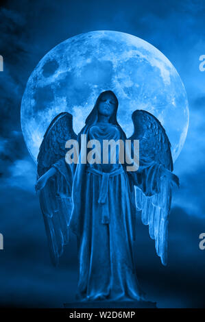 religion, Christianity, guardian angel protecting child, Germany Stock ...