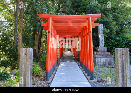 Shiroyama Hachiman Shinto Shrine in Nagoya, Japan Stock Photo - Alamy