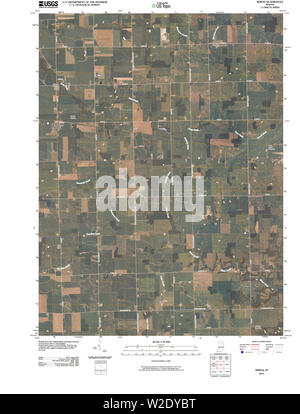 USGS TOPO Map Indiana IN Winchester 160587 1918 62500 Inverted ...