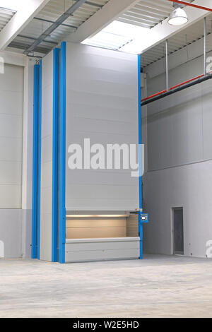 Automated Rotating Carousel Storage Shelf Rack Warehouse Stock Photo ...