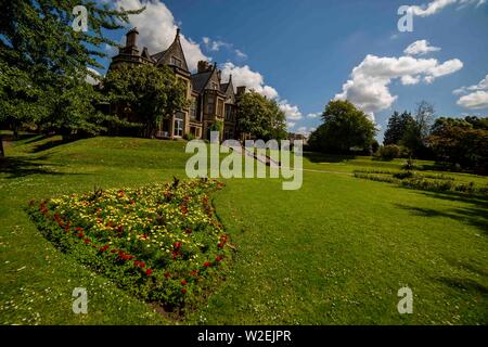 Insole Court, a Grade II listed Victorian Gothic mansion in Cardiff ...