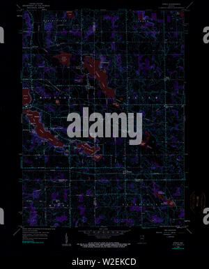 Stroh, Indiana, map 1959, 1:24000, United States of America by Timeless ...
