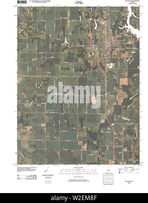 Map of Sullivan in Indiana Stock Photo - Alamy