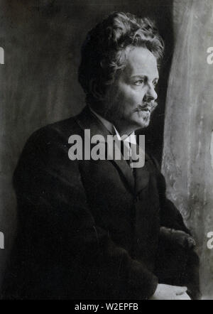 Portrait of August Strindberg 1899 Stock Photo - Alamy