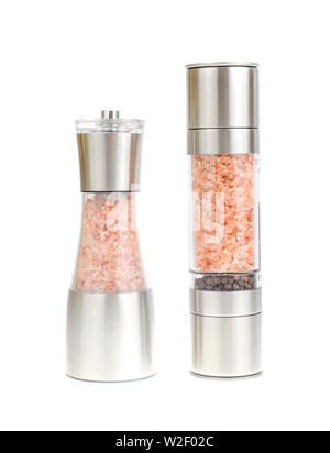 SILVER SALT MILL GRINDER Stock Photo - Alamy