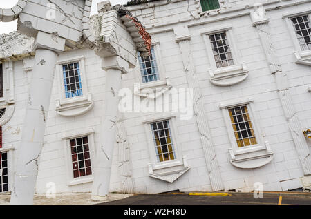 Top secret attraction. Wisconsin Dells. White house Upside down Stock ...