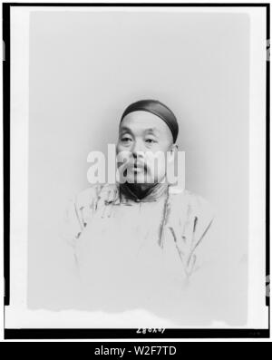 Chang Chien, head-and-shoulders portrait, facing slightly left Stock ...