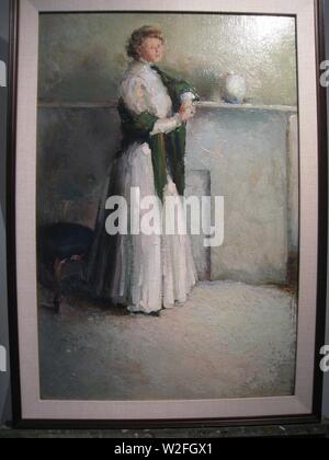 'Portrait of Louise Michaelis' by Charles Demuth, painted in 1907 ...