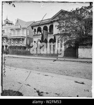 Charleston, South Carolina. Headquarters of Gen. John P. Hatch, South ...