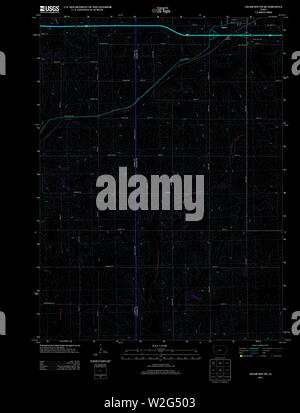 Map of Adair in Iowa Stock Photo - Alamy