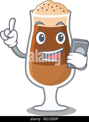 Call me americano cafe in the cartoon shape Stock Vector Image & Art ...