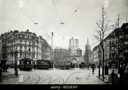Chlodwigplatz Koeln 1904 Stock Photo - Alamy