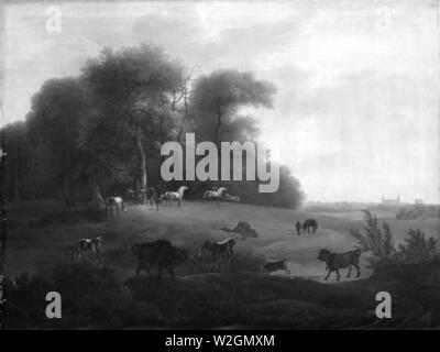 Christian David Gebauer, Keld Skov ved Frederiksborg med en del af det ...