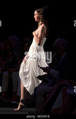 Madrid, Spanien. 07th July, 2019. Andres Sarda with Models at the ...