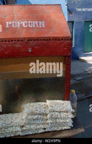 Popcorn for sale, Mwandi, Zambia, Africa Stock Photo - Alamy