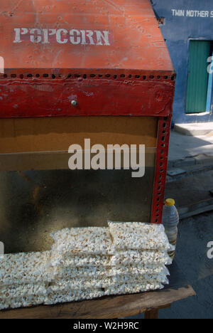 Popcorn for sale, Mwandi, Zambia, Africa Stock Photo - Alamy