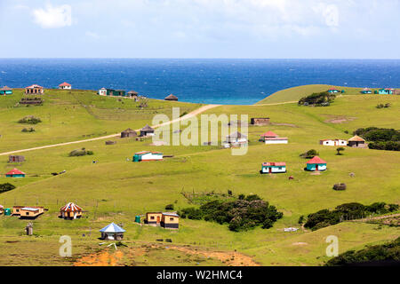South Africa: the village of Nqileni in the Eastern Cape province Stock ...