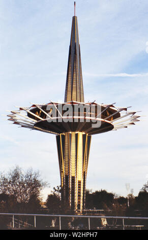 The Prayer Tower on the campus of Oral Roberts University in Tulsa ...