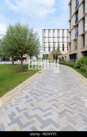 Houses at Eddington Cambridge UK a new development or district in the ...