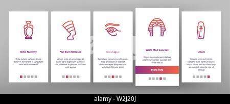 Pharaoh, Egypt King Vector Onboarding Stock Vector Image & Art - Alamy