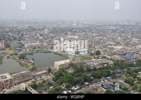 Elevated view of Topsia area, Kolkata, India Stock Photo - Alamy