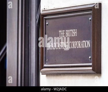 The British Broadcasting Corporation Sign Stock Photo - Alamy