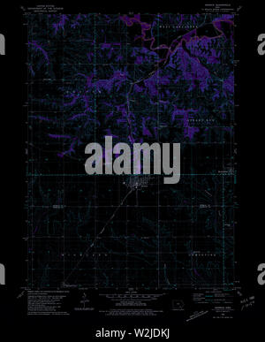 Hedrick, Iowa, map 1980, 1:24000, United States of America by Timeless ...