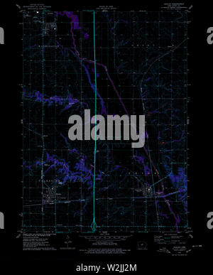 Huxley, Iowa, map 1975, 1:24000, United States of America by Timeless ...