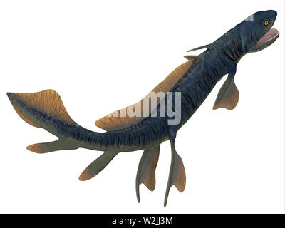 Orthacanthus was a carnivorous freshwater shark that lived in swamps of ...