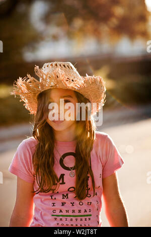 portrait photo of teenager girl wearing winter style hat. teenager ...