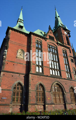 The Main Library of the University of Wrocław, Wrocław, Poland, Europe ...