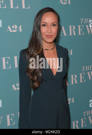 Actress Baiyu attends a special screening of "The Farewell" at ...