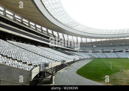Rugby stadium at dawn Stock Photo - Alamy