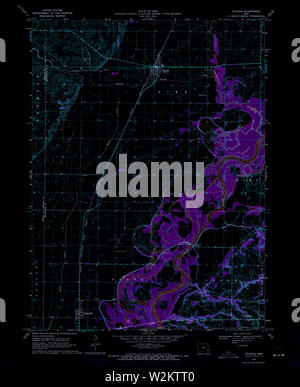 Nichols, Iowa, map 1970, 1:24000, United States of America by Timeless ...