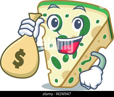 Grocery Bag Mascot- A Cartoon Illustration of a Grocery Bag Mascot ...
