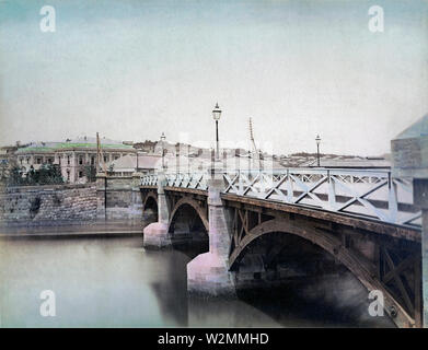 Yokohama Station 1872 Stock Photo - Alamy