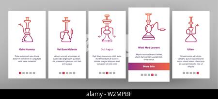 Hookah, Smoking Device Vector Onboarding Stock Vector Image & Art - Alamy