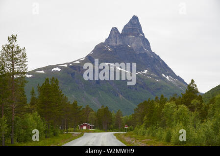 Otertind mountain in Signaldalen, Norway Stock Photo - Alamy