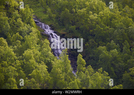 Waterfall in Signaldalen, Norway Stock Photo - Alamy