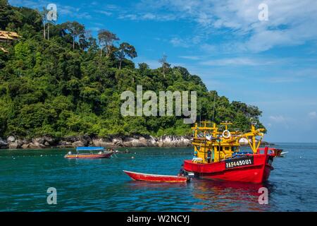 Salang Beach Tioman Island Malaysia Stock Photo - Alamy